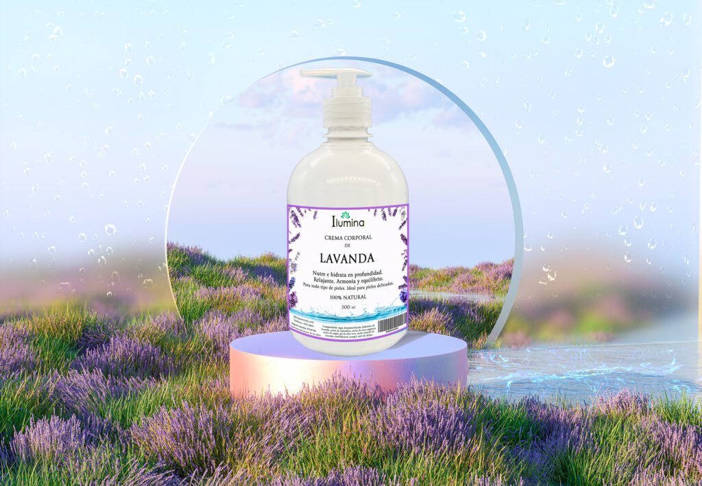 Crema de lavanda 500 ml - Alkimya