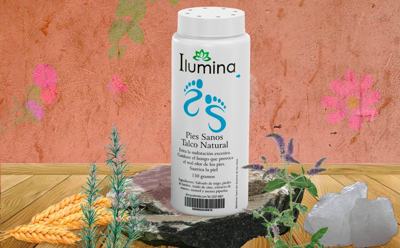 Talco Natural para Pies - Alkimya